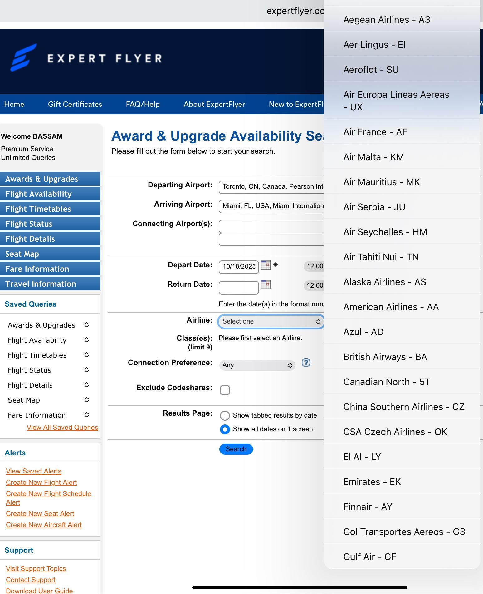 ExpertFlyer and Air Canada - how to read - Page 4 - FlyerTalk Forums