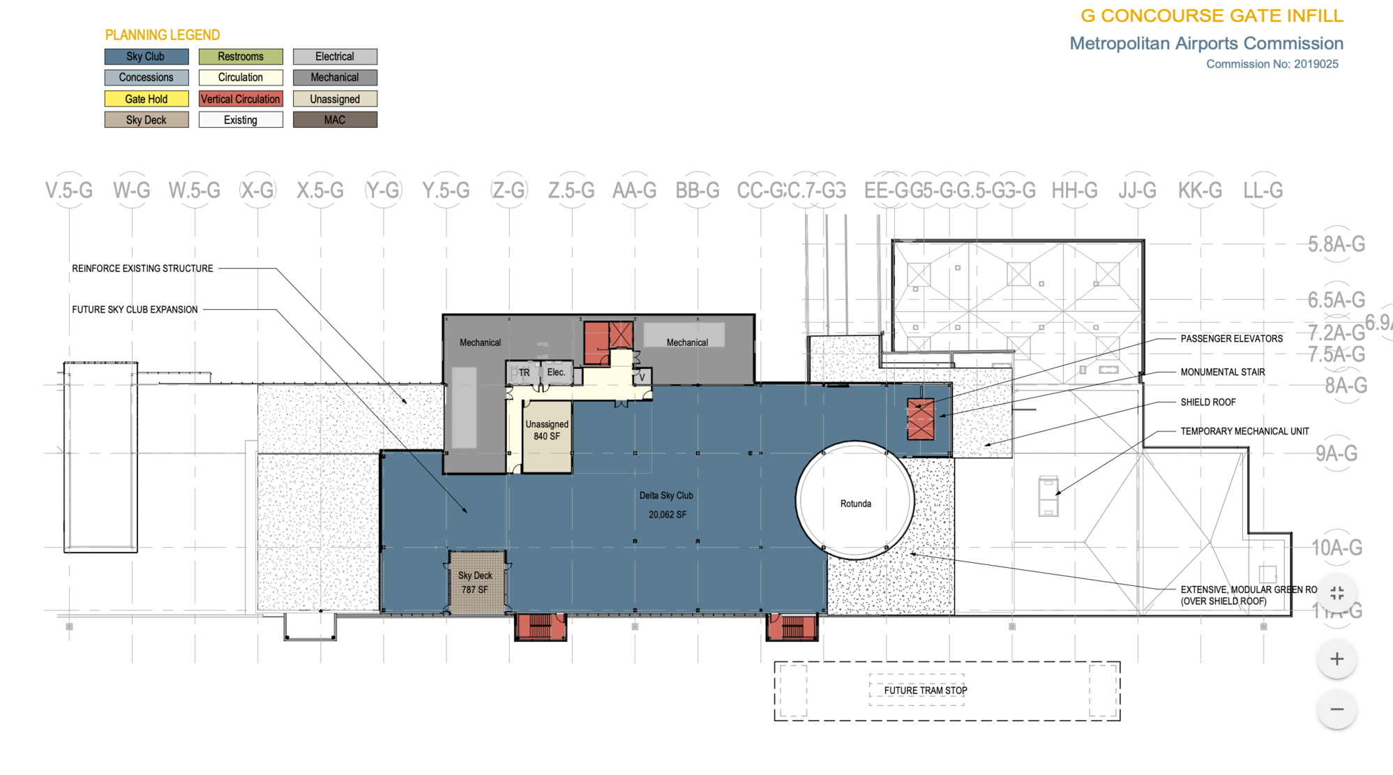 Renderings released of changes coming to MSP G Concourse/New SkyClub ...