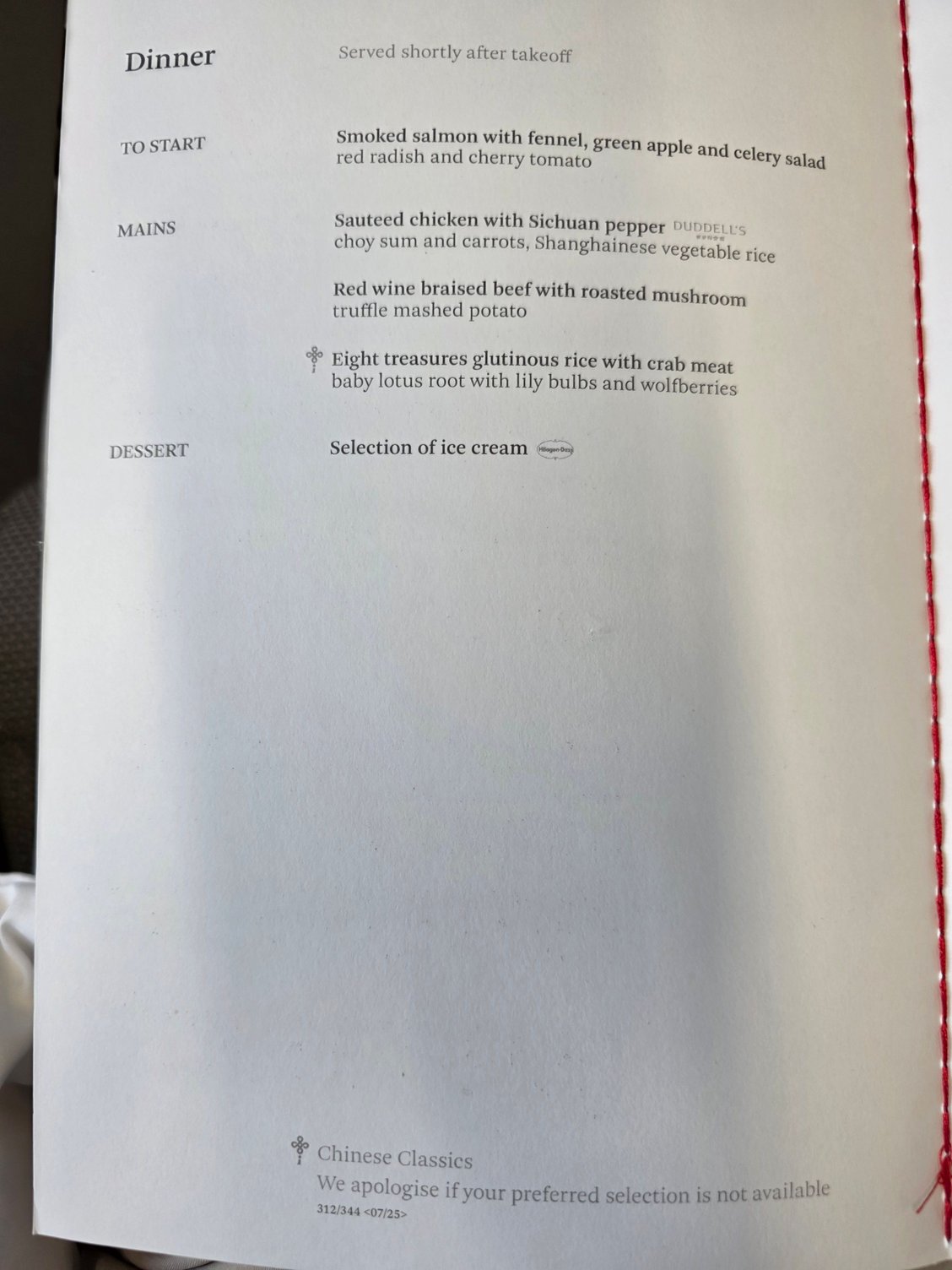 CX J Menu 2025 - Page 12 - FlyerTalk Forums