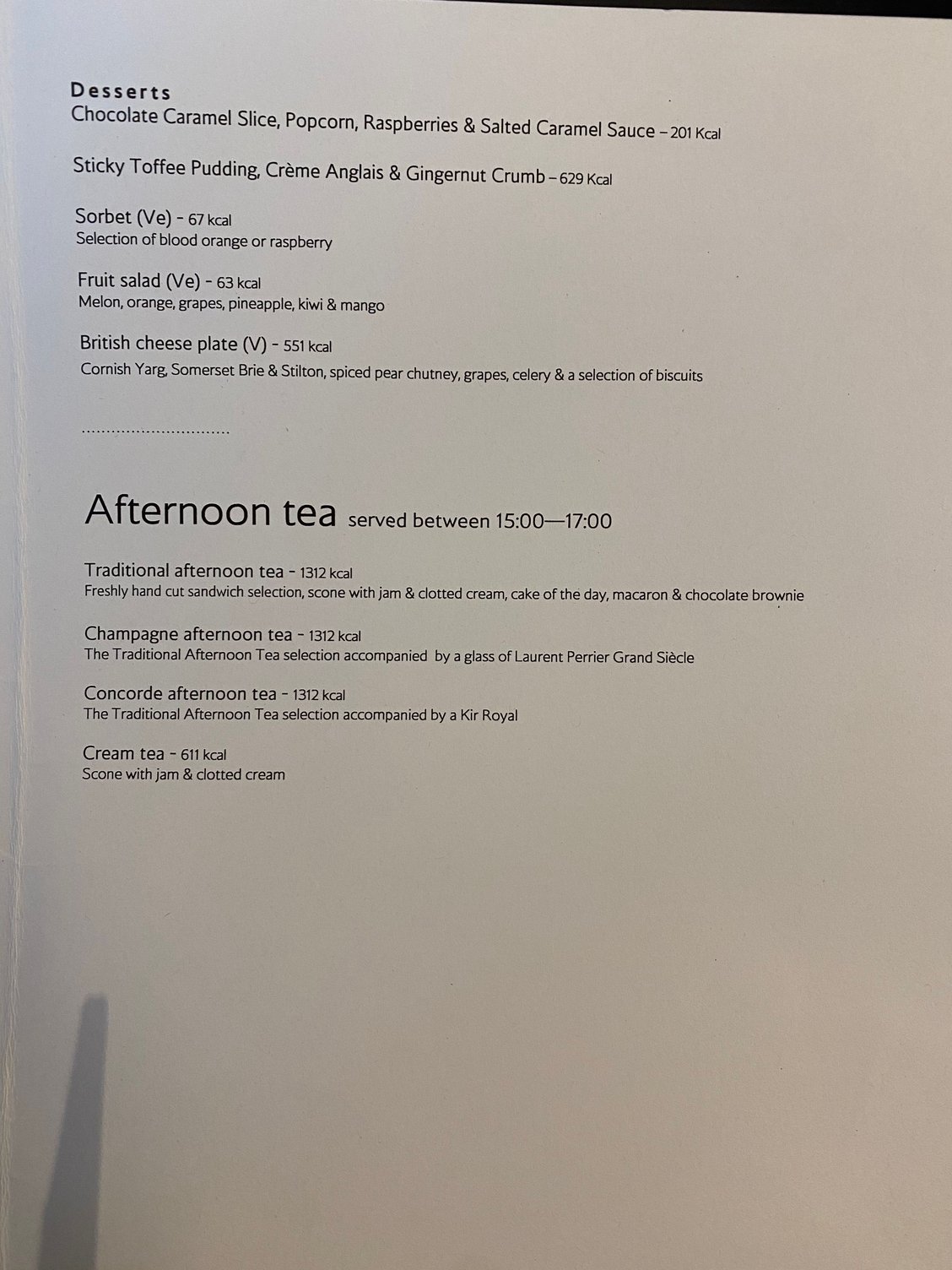 Concorde Room (CCR) LHR : menus 2022 - Page 23 - FlyerTalk Forums