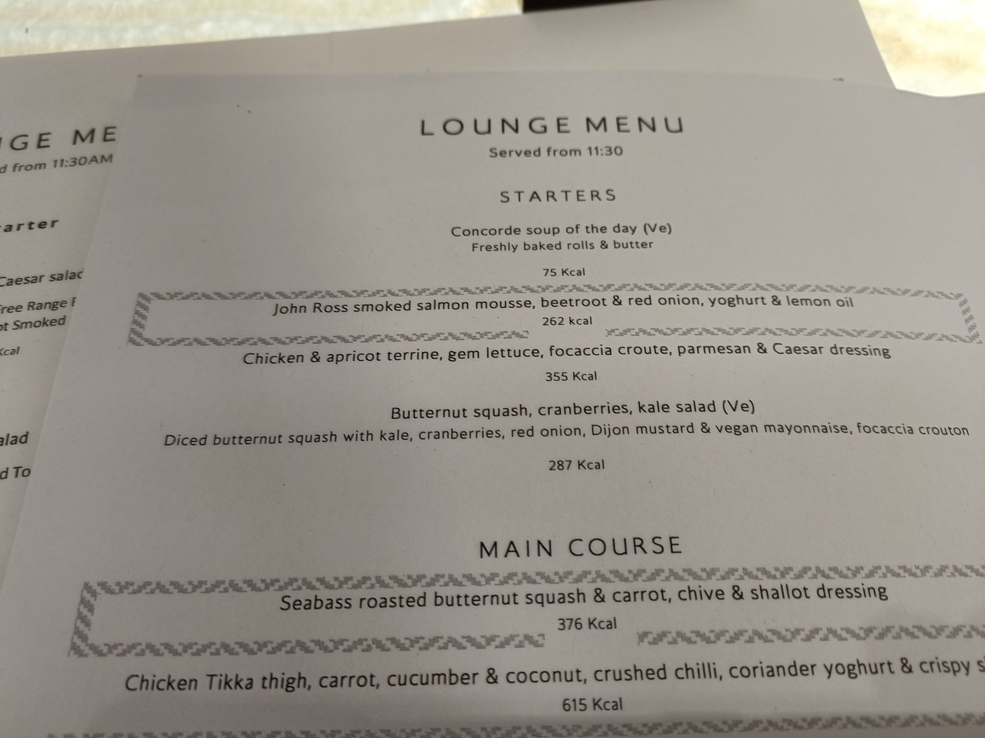 LHR Concorde Room (CCR) : menus 2023 - Page 6 - FlyerTalk Forums