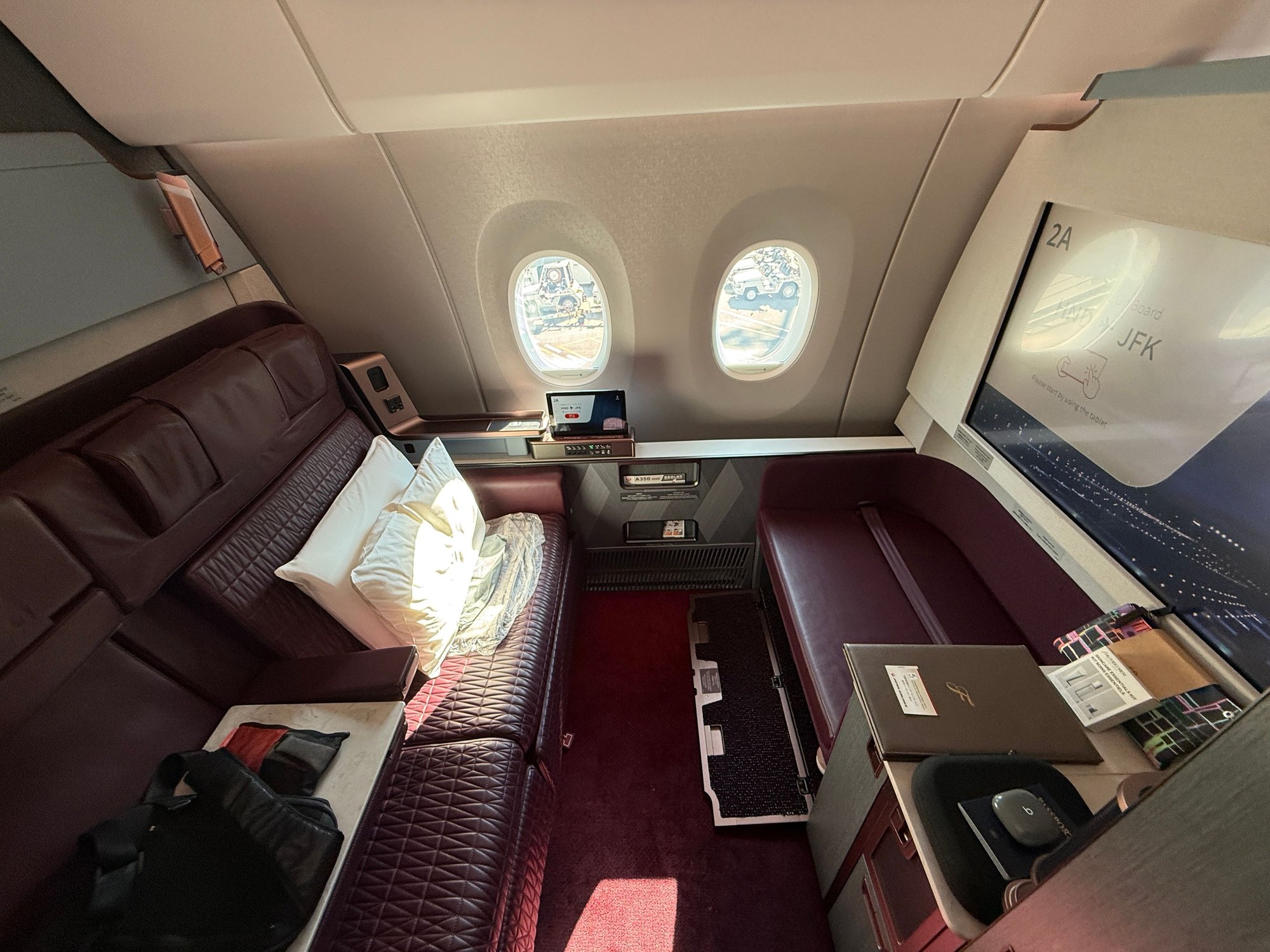 to JFK and back in JAL's new a351 First - FlyerTalk Forums