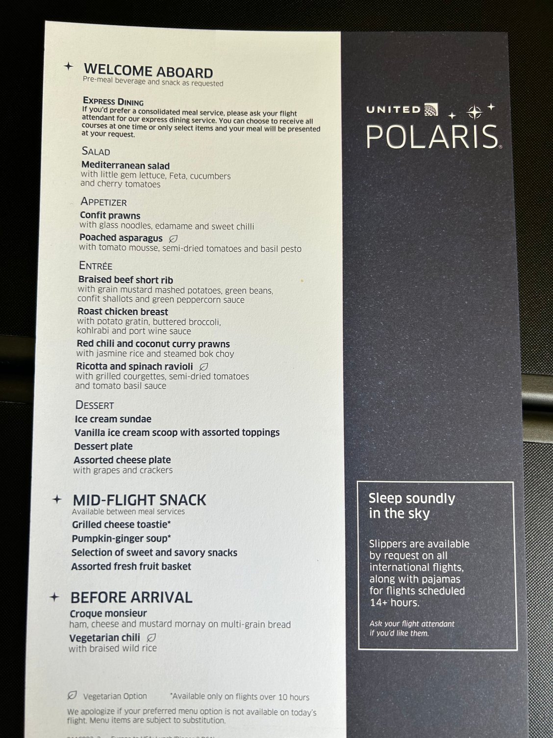 2024 Let's Eat - Polaris Business - Page 62 - FlyerTalk Forums