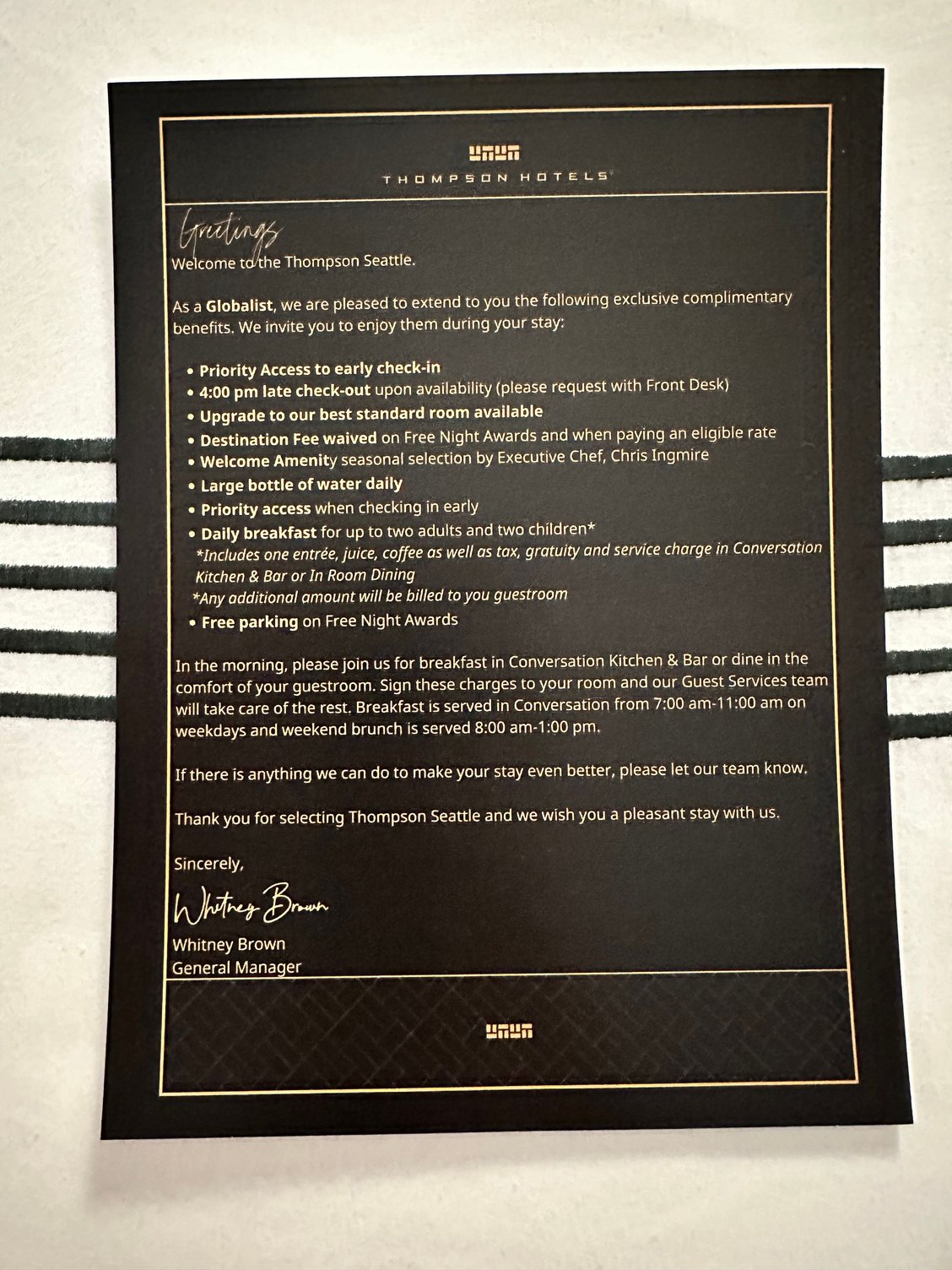 Thompson Seattle REVIEW MASTER THREAD - Page 4 - FlyerTalk Forums