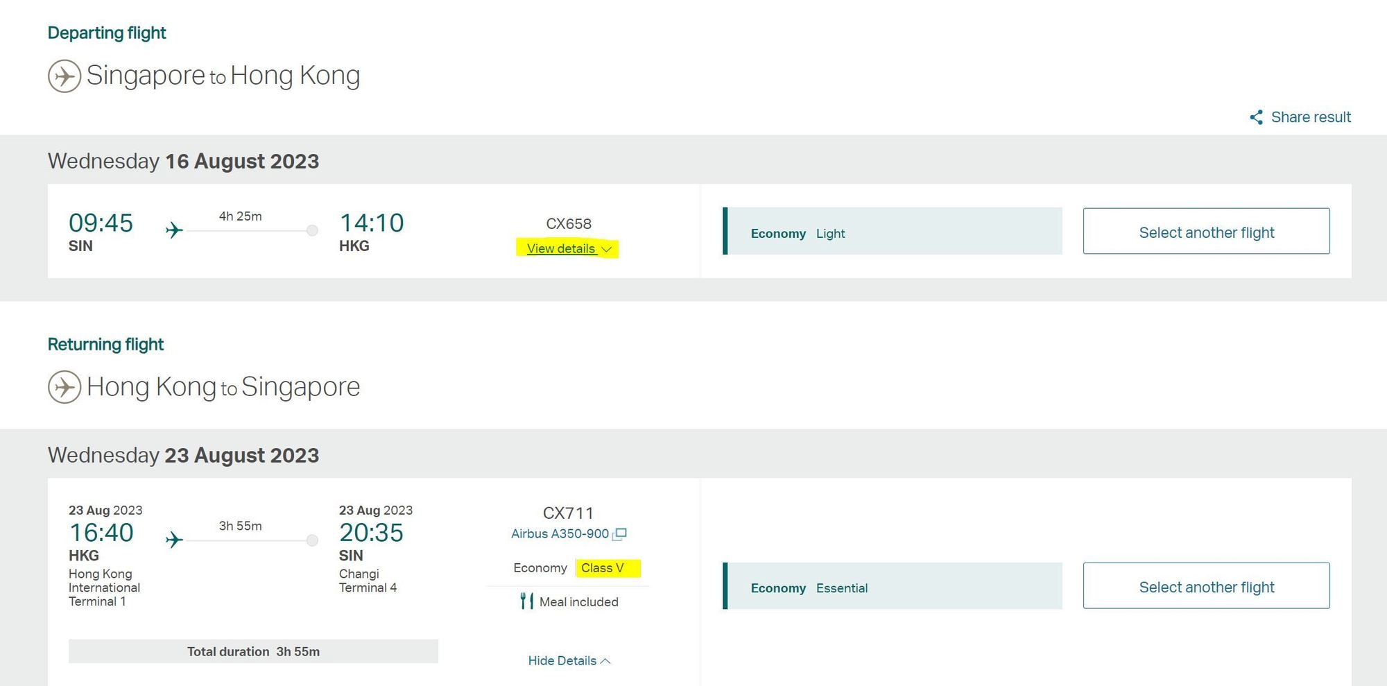 Trip.com and Cathay Fare Codes? - Page 4 - FlyerTalk Forums