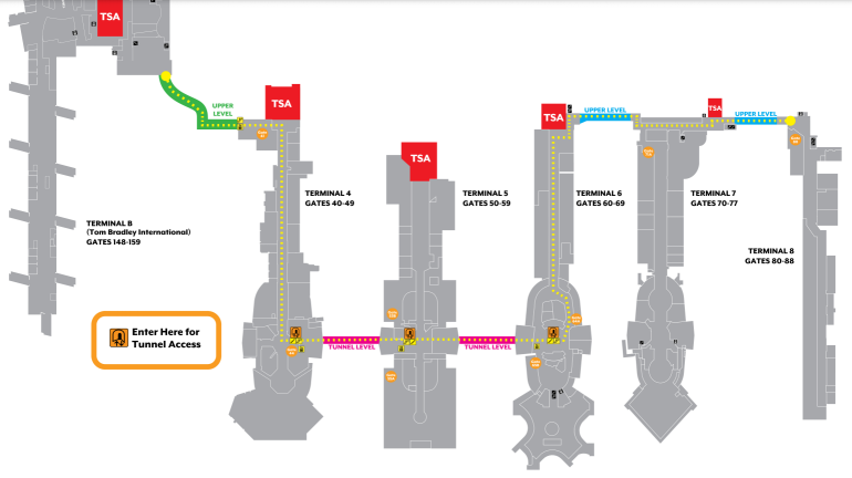 LAX Remote Regional Terminal Admirals Club "Eagles Nest" (Photos ...