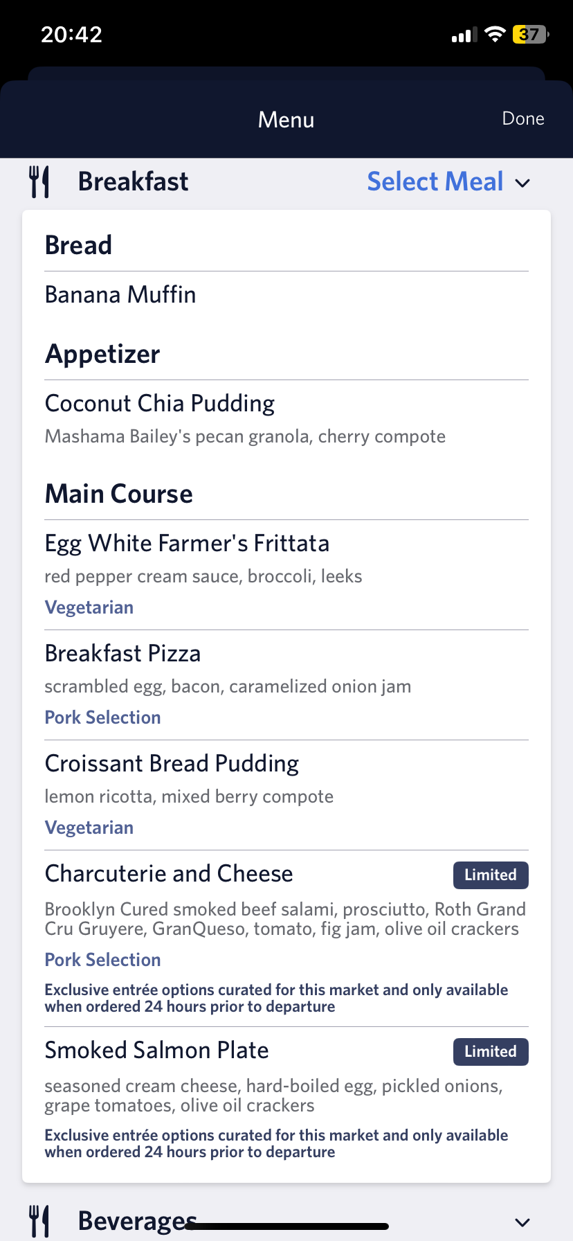Delta In-Flight Meal/Food Service: The Definitive Thread — 2024 Edition ...