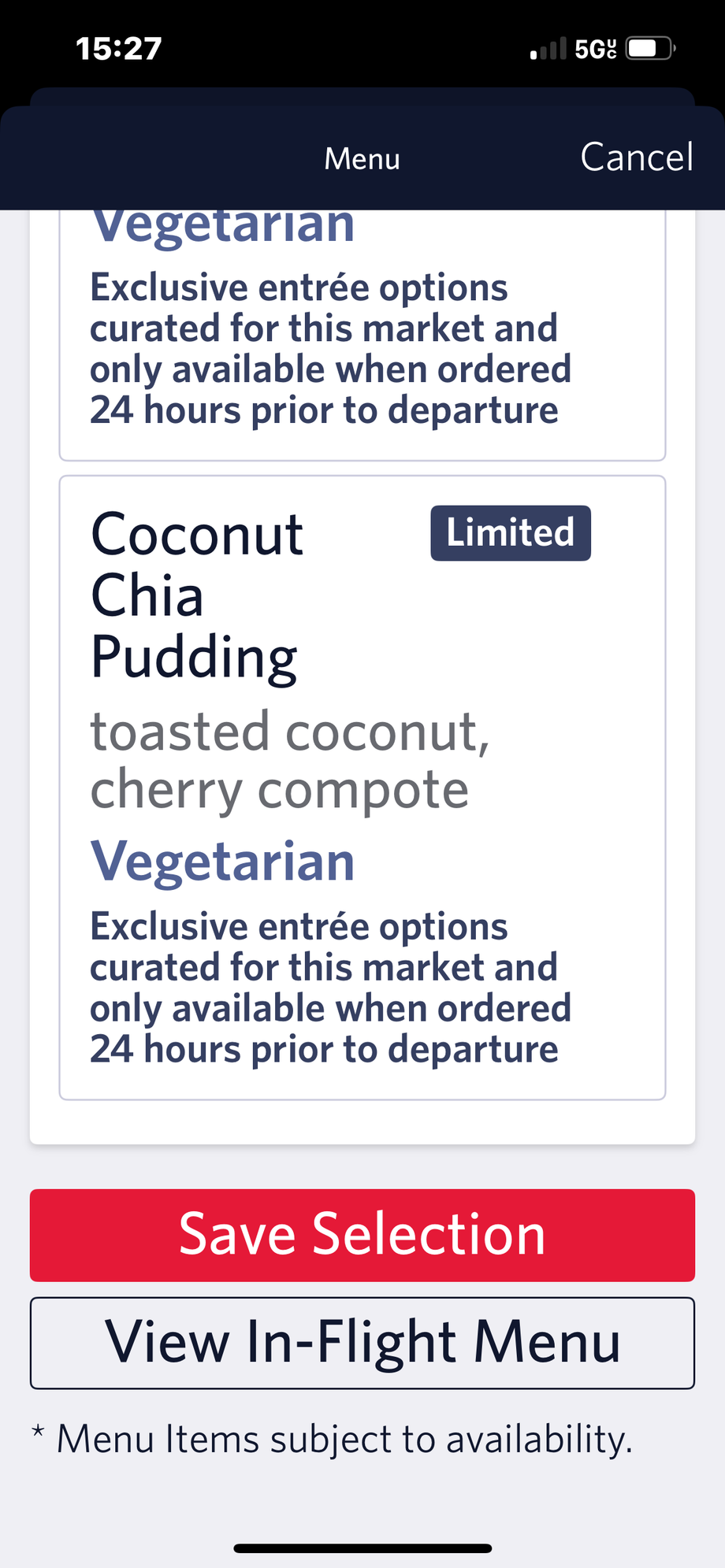 Delta In-Flight Meal/Food Service: The Definitive Thread — 2024 Edition ...