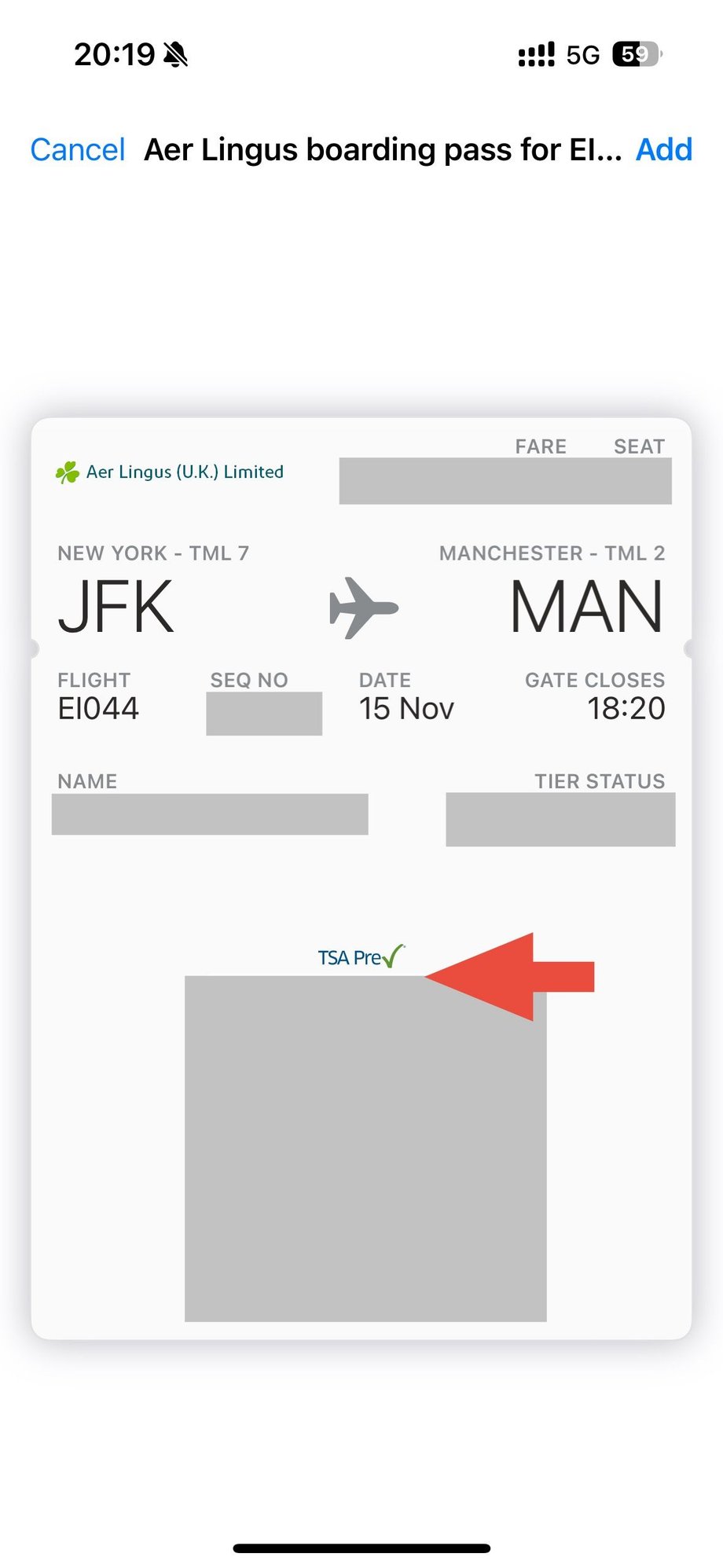 Aer Lingus approved for TSA PreCheck - FlyerTalk Forums