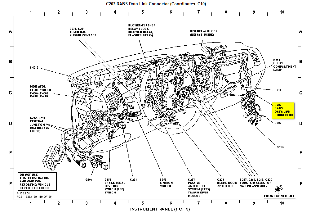 1999 f150 ABS light and RABS Diagnostic Wire - Ford Truck Enthusiasts ...