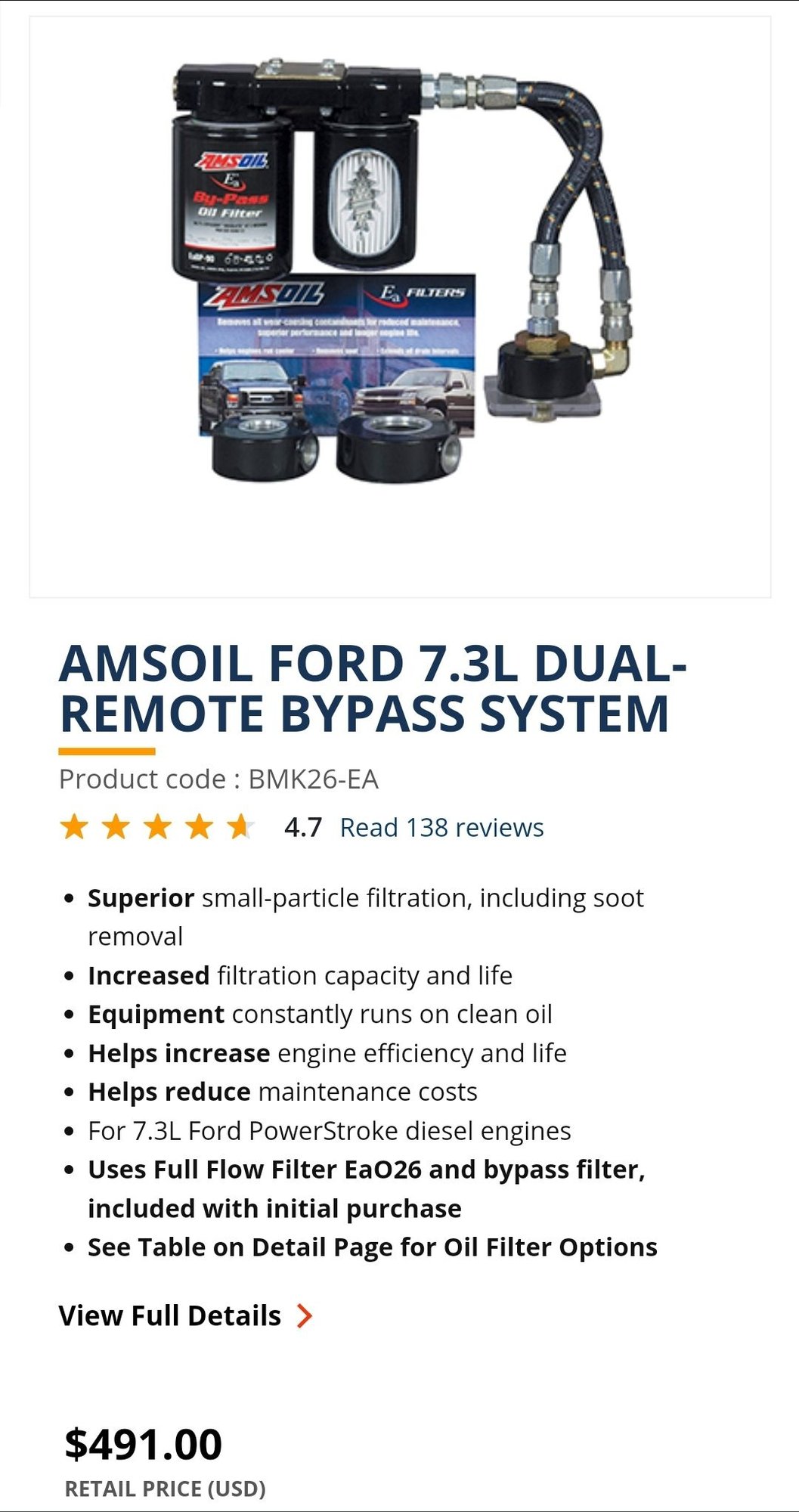Planning on installing a bypass oil filter - Ford Truck Enthusiasts Forums