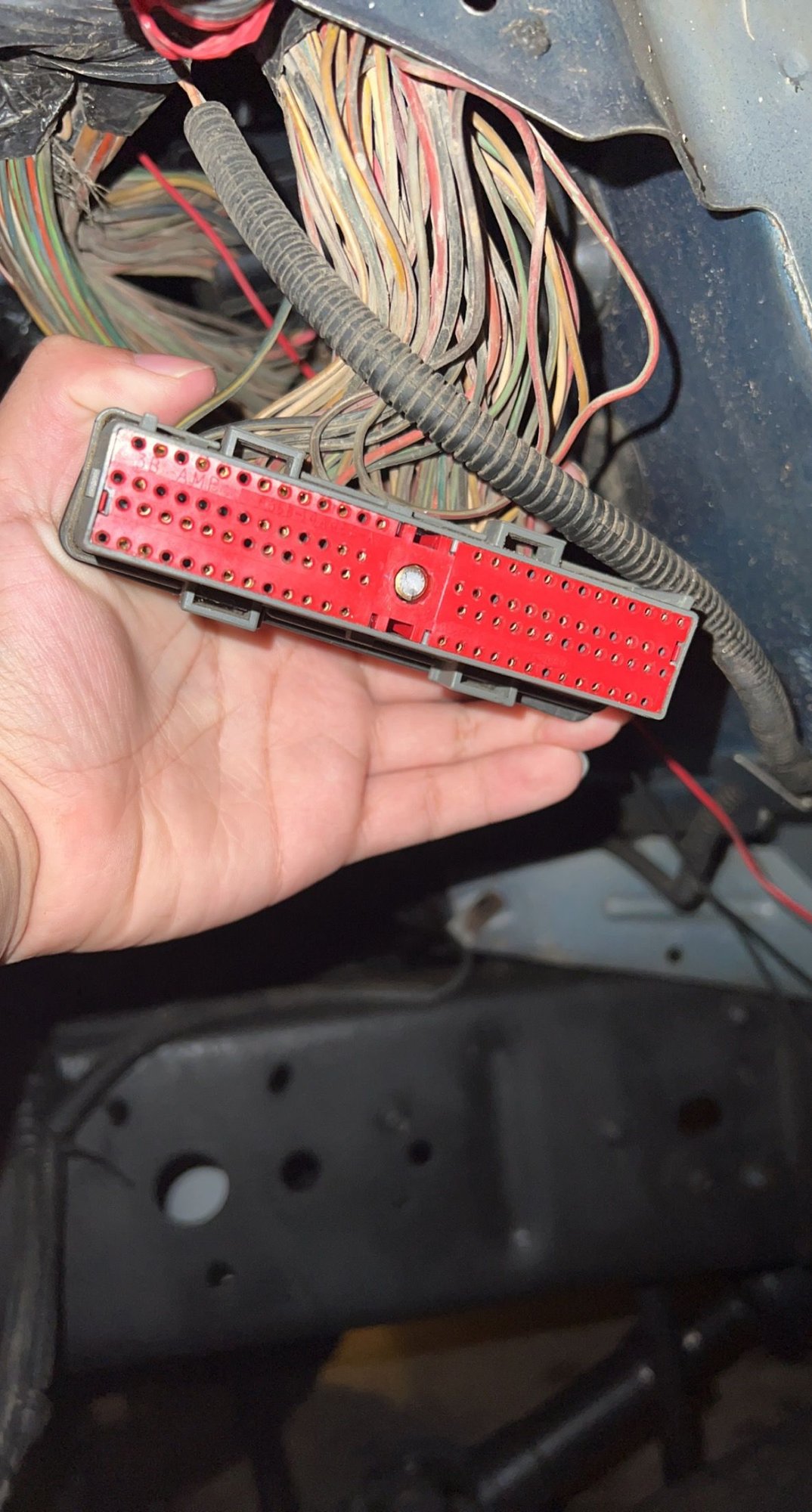 PCM Wire Harness Bolt Broken (2000 F-250 7.3) - Ford Truck Enthusiasts ...