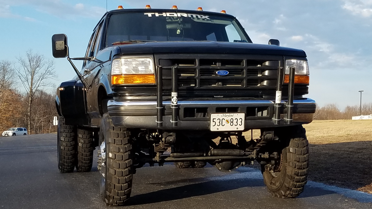 Converting an '87 F350 Crew Cab Dually to 4WD - Ford Truck Enthusiasts ...