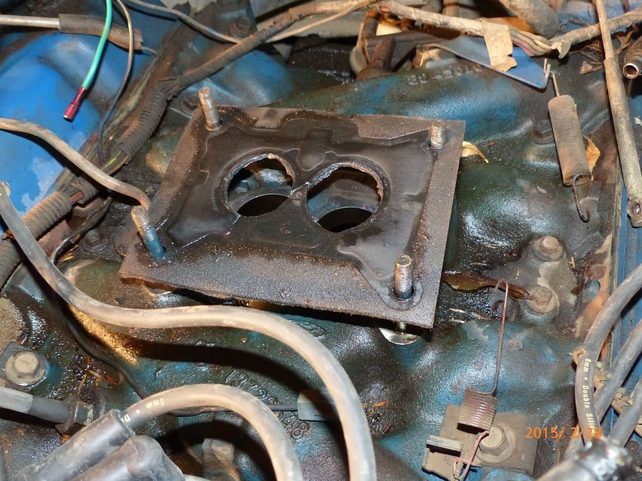 Stock 351M Vacuum Leak? New 4 BBL? - Ford Truck Enthusiasts Forums