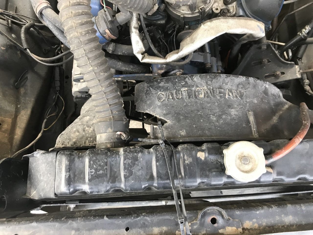 Fan Shroud D7TA-8146-AA - Ford Truck Enthusiasts Forums