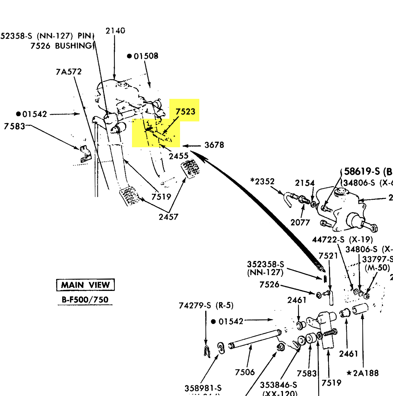 1973 F600 Brake Pedal Return Spring - Ford Truck Enthusiasts Forums