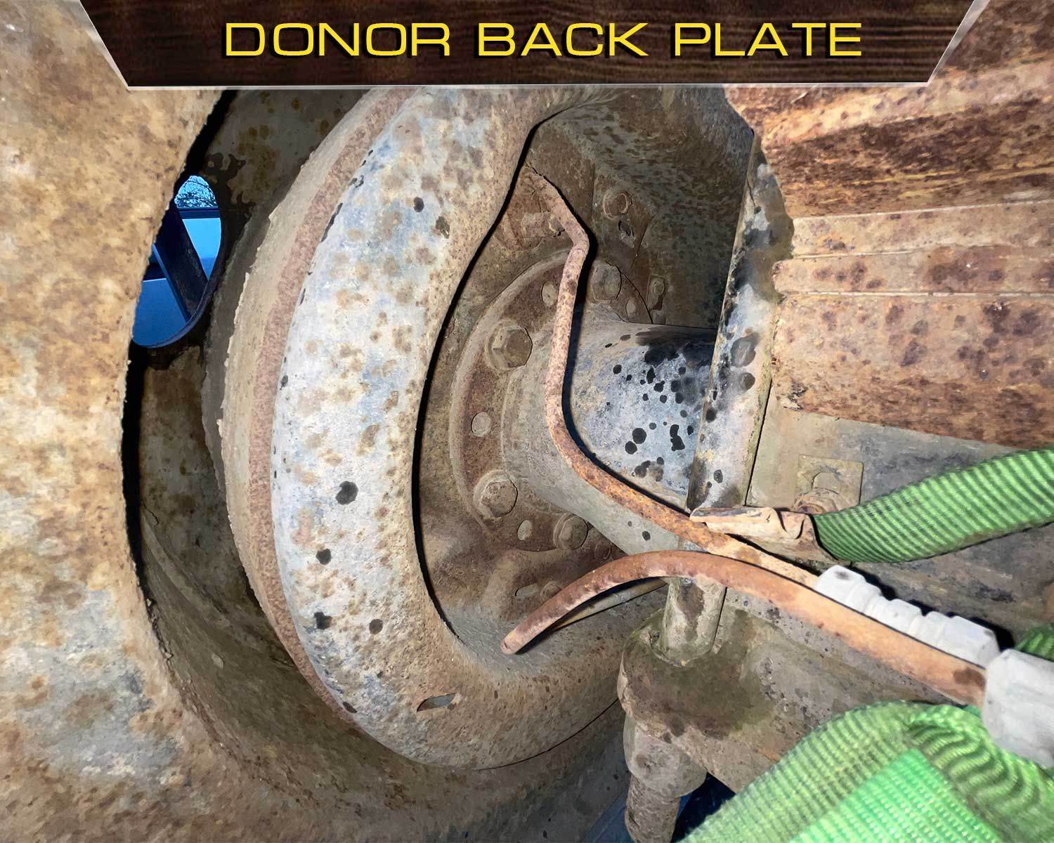 Axle-swapping an F700 the only way to defeat the Lucas Girling Brake ...