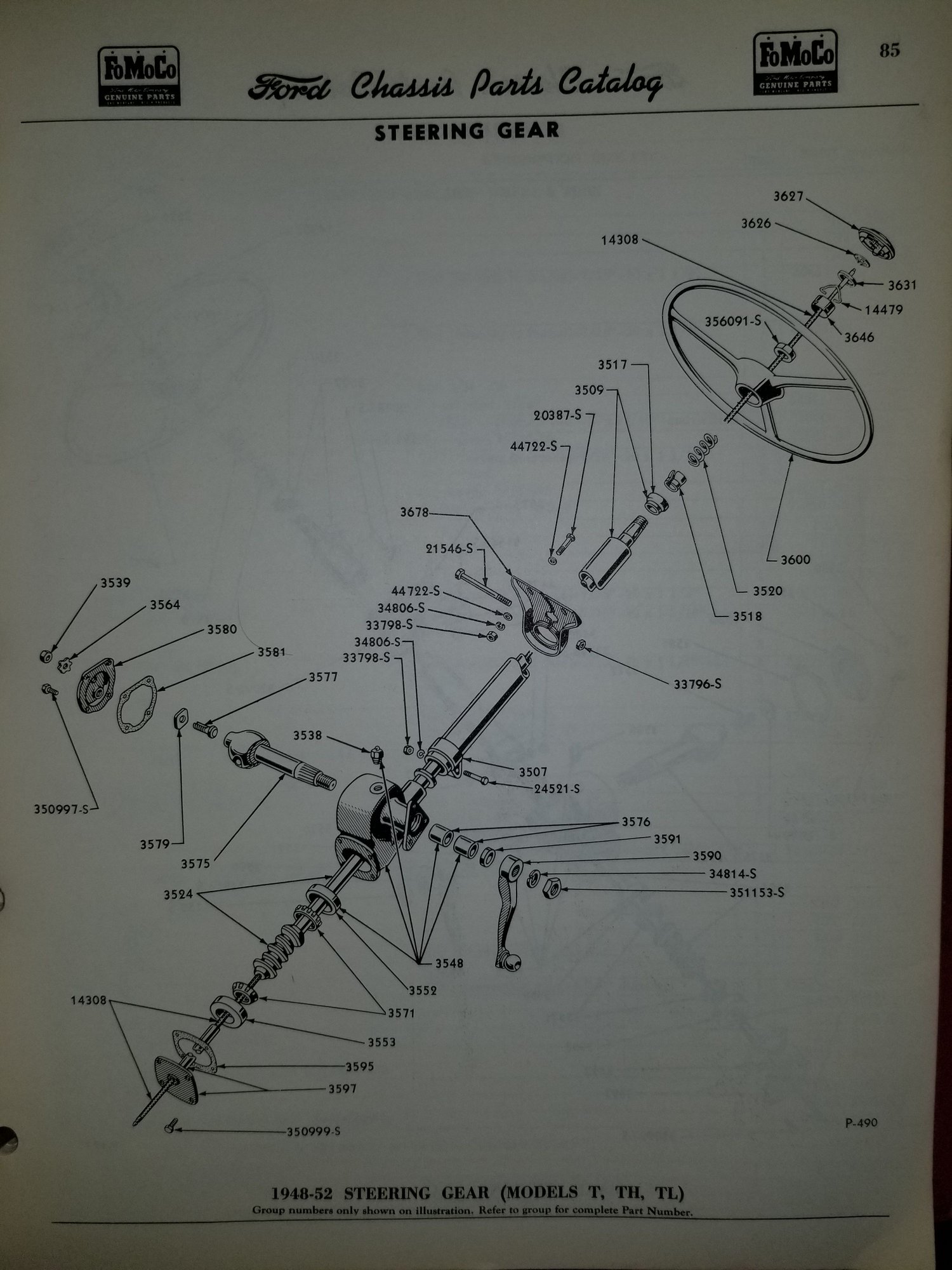 Rebuild 48-52 F4-F6 Steering Box & Column - Ford Truck Enthusiasts Forums