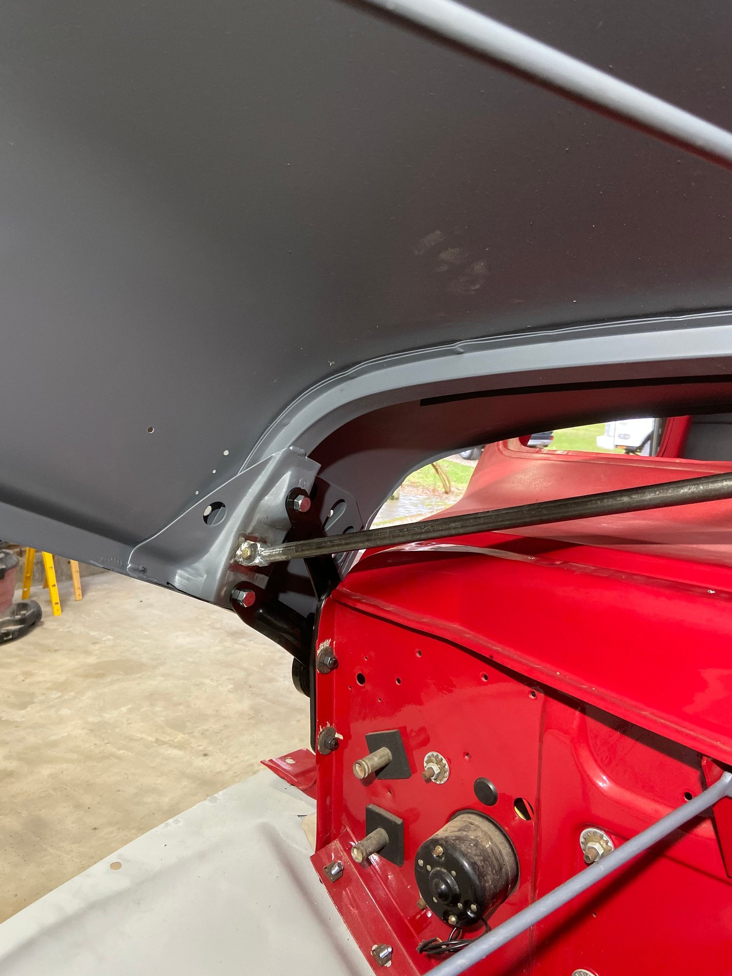 Bracing For Hood Alignment At Cowl - Ford Truck Enthusiasts Forums