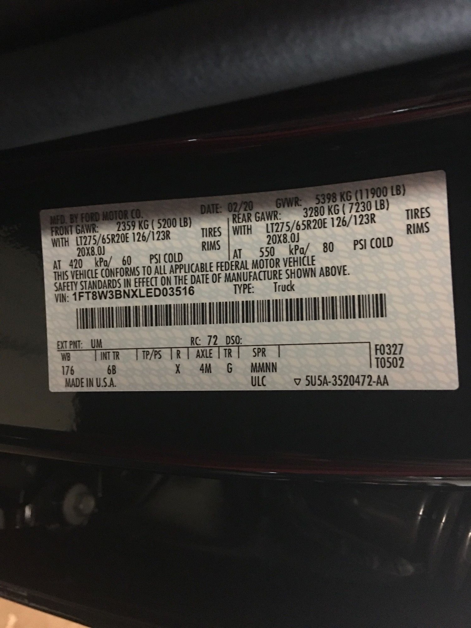 2020 Front Coil Spring Codes - Page 3 - Ford Truck Enthusiasts Forums