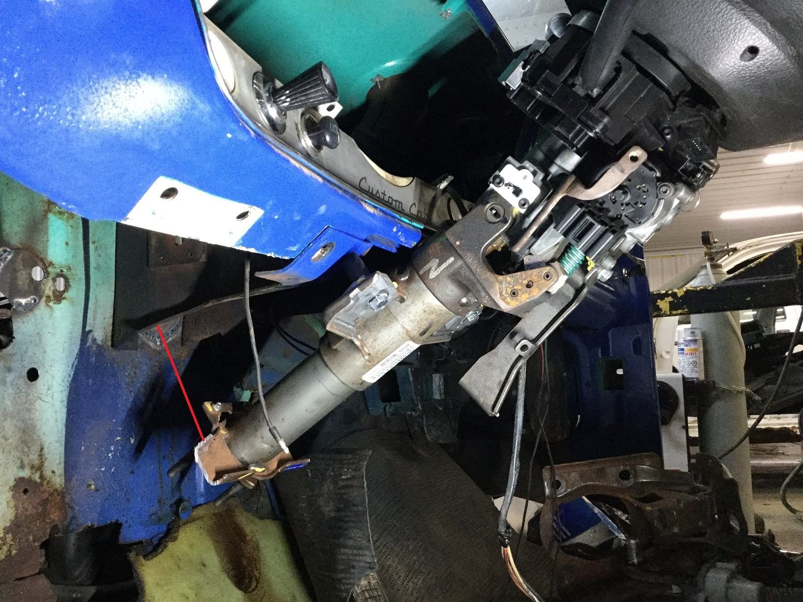 1964 F100 Grand Marquis (Crown Vic) Frame Swap - Ford Truck Enthusiasts ...