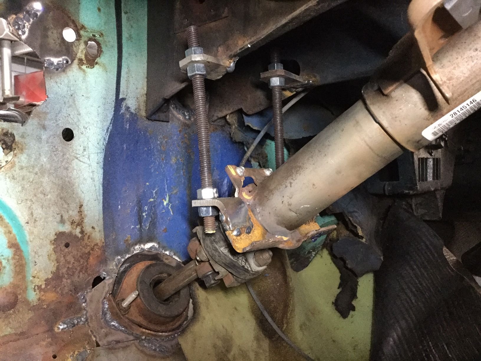 1964 F100 Grand Marquis (Crown Vic) Frame Swap - Ford Truck Enthusiasts ...