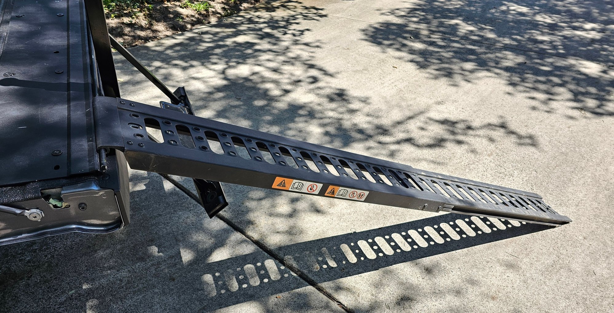 Ford OEM Tailgate Loading Ramps - Modified to fit 2023 F-250 - Ford ...