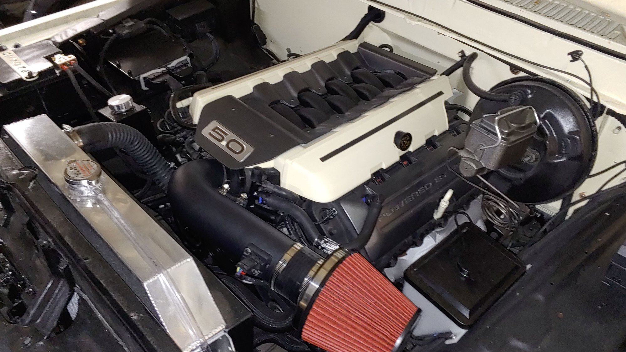 86 f250 460 swapped to a coyote or voodoo engine - Ford Truck ...