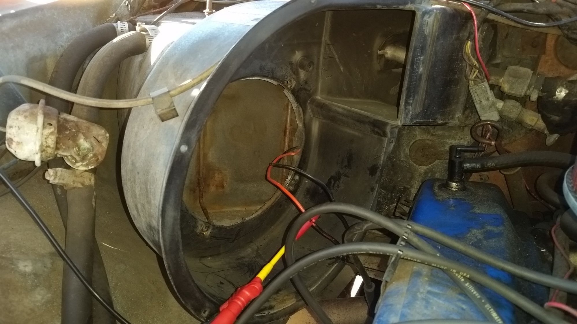 I changed the blower motor, from the engine bay - Page 3 - Ford Truck ...