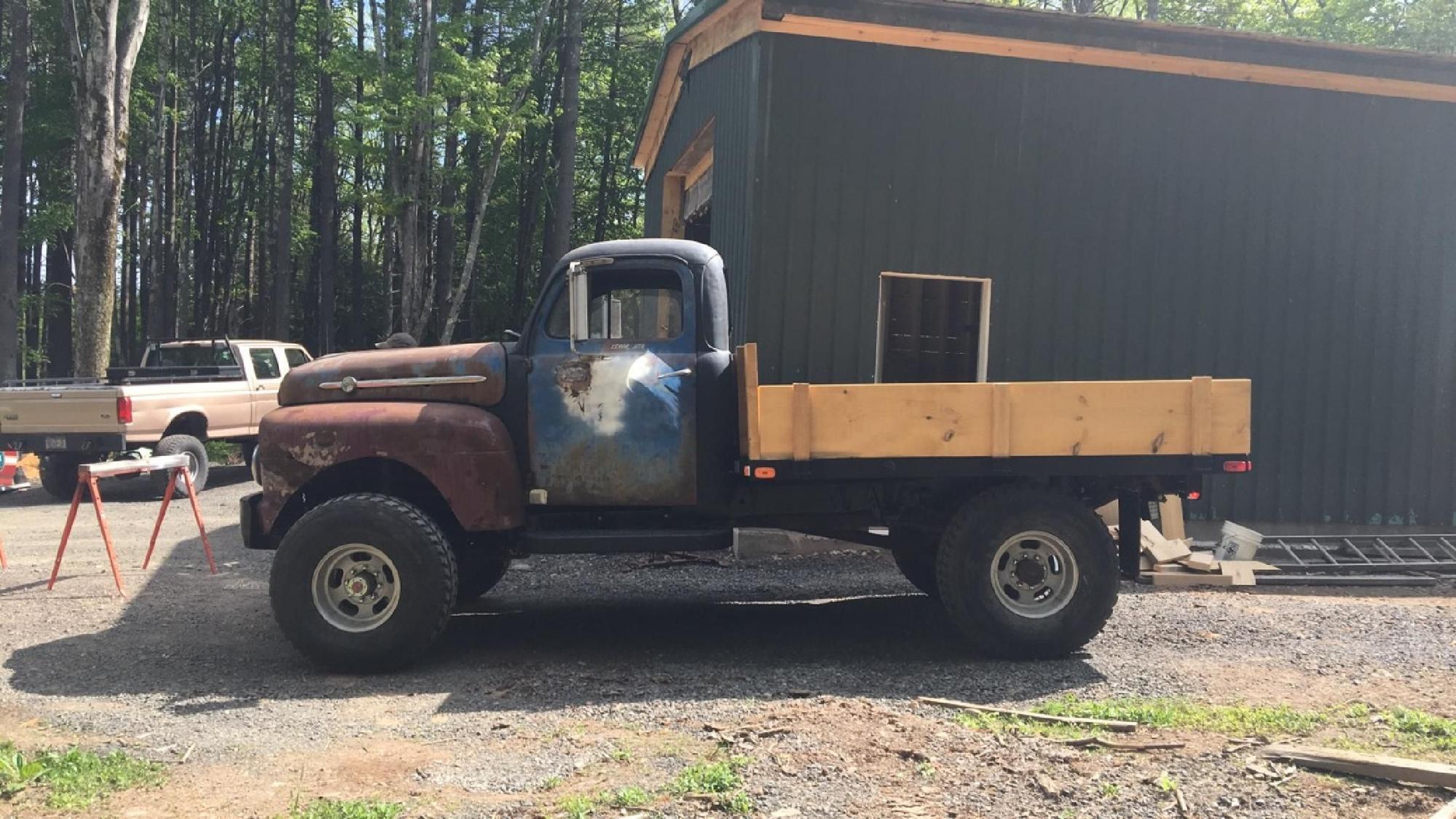 ‘52 F6 frame swap - Ford Truck Enthusiasts Forums