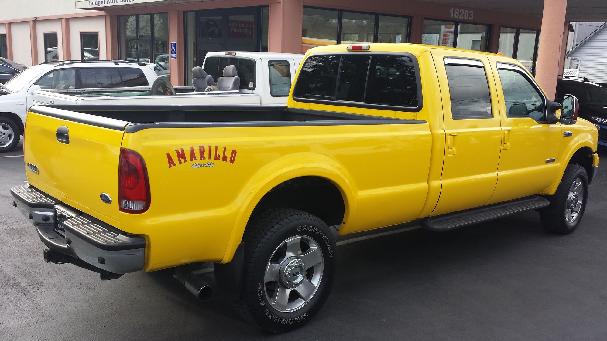 Ok I just have to ask. How many Amarillo trucks do we have in this ...