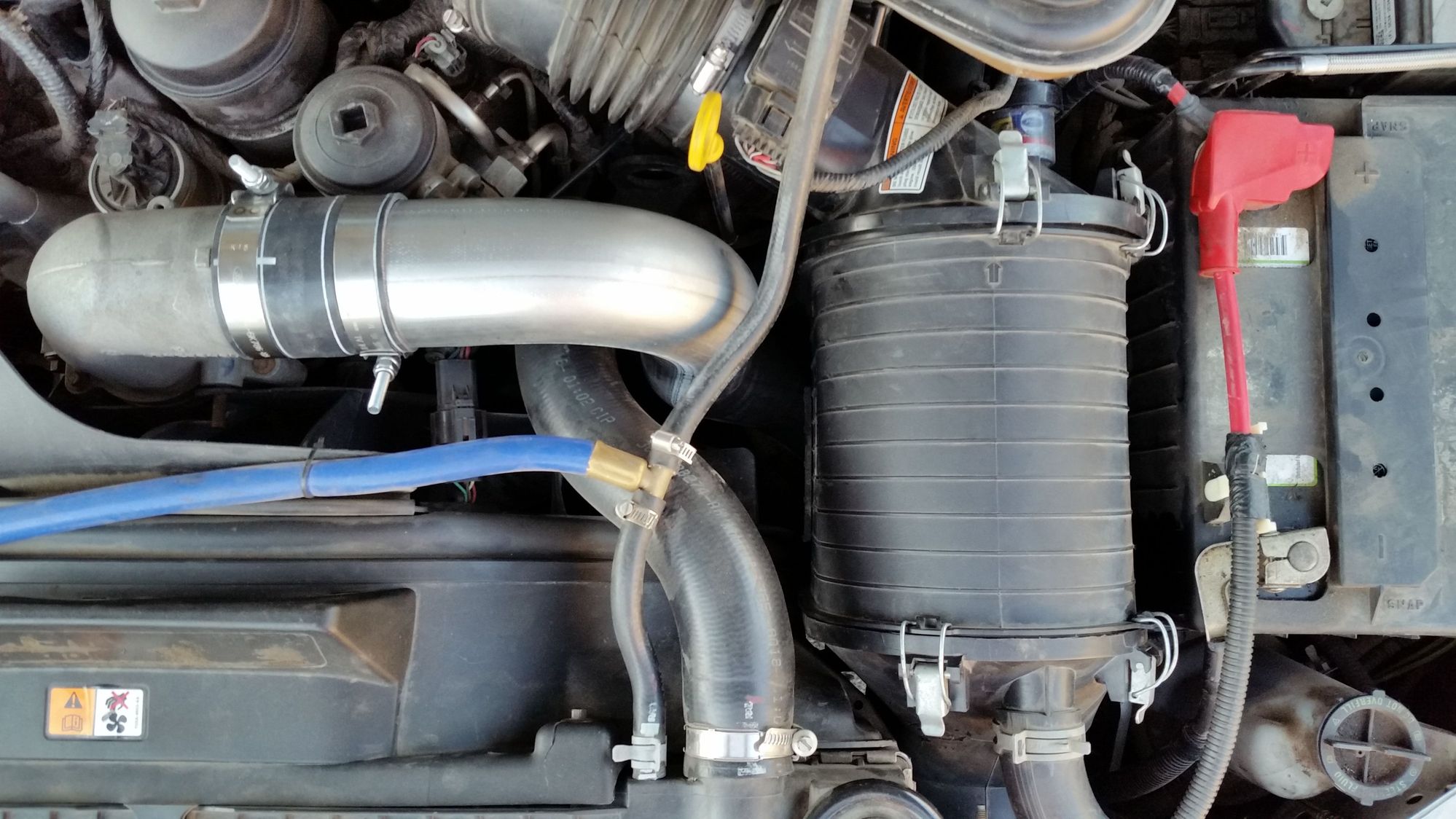 Driver's Side CAC tube removal and replacement - Ford Truck Enthusiasts ...