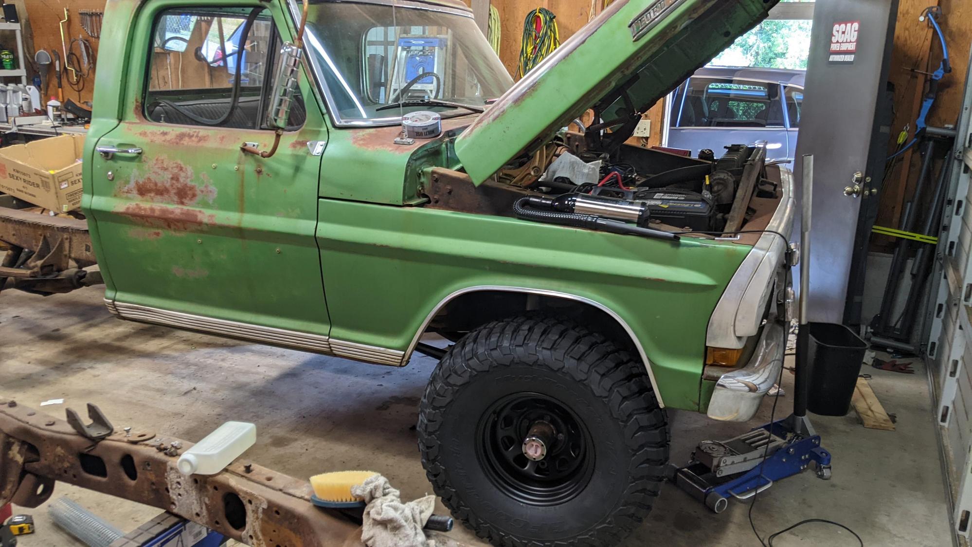 Another 1972 f100 4x4 flatbed project - Page 3 - Ford Truck Enthusiasts ...