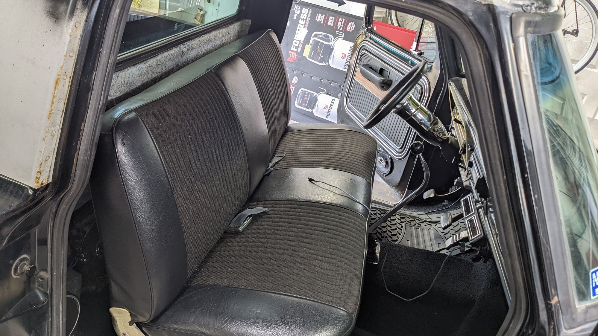 Factory 69 F100 seat - black in color $200 - Ford Truck Enthusiasts Forums