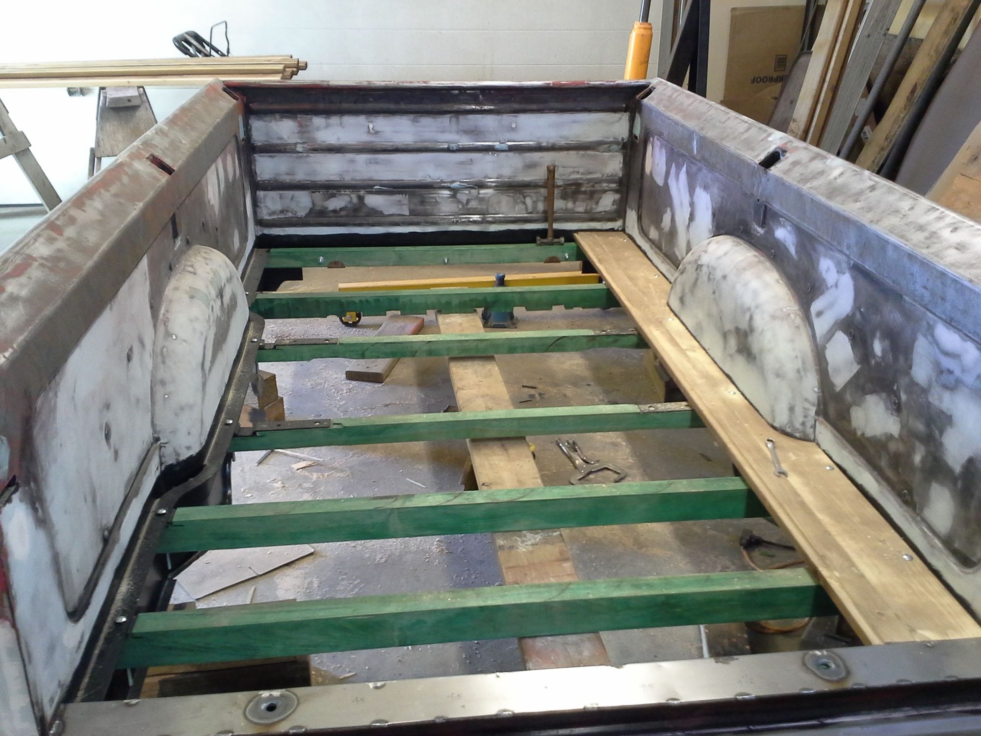 1952 Express bed wood crossmember dimensions - Ford Truck Enthusiasts ...