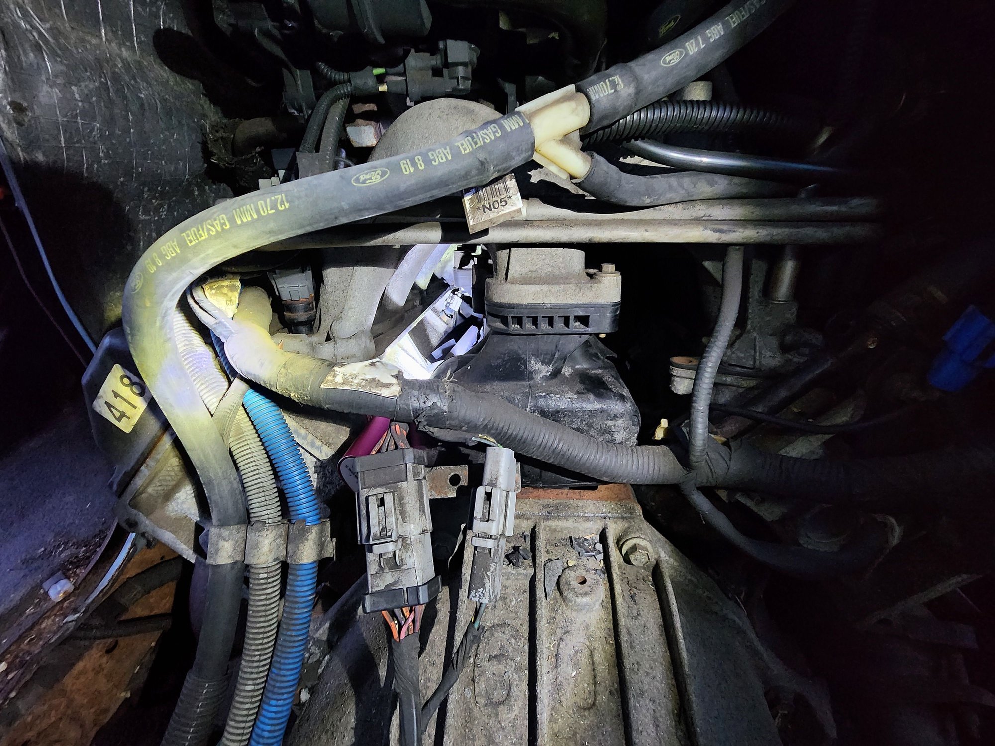 What is this broken sensor on my '98 5.4l? Also, why did my intake ...