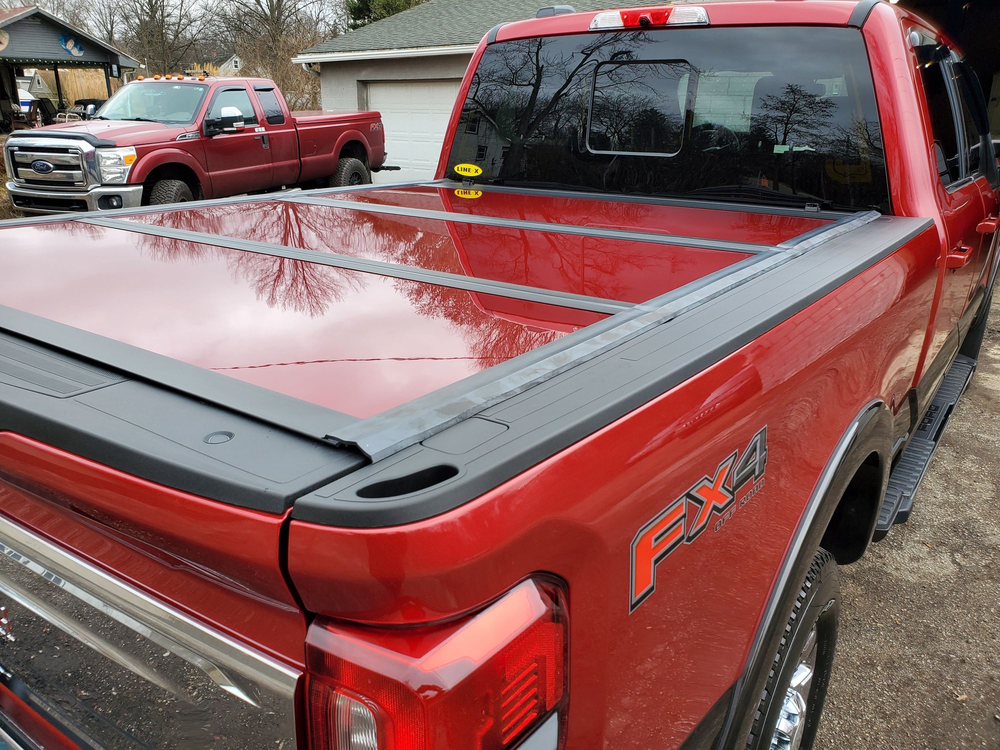 24 F350 Rapid Red/Bronze Metallic King Ranch Updated Mods/Pics From ...