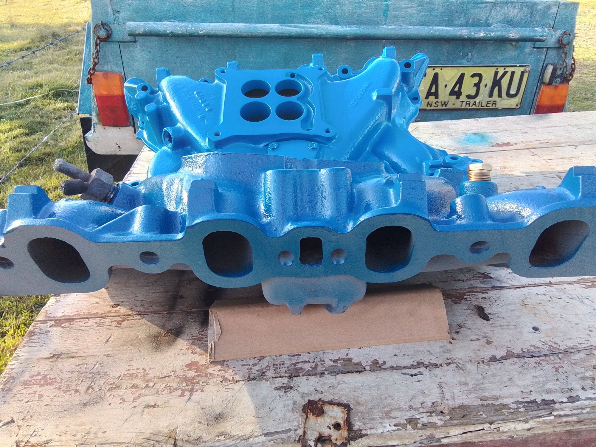 Australian Cleveland OEM 2V 4BBL intake manifolds. - Ford Truck ...