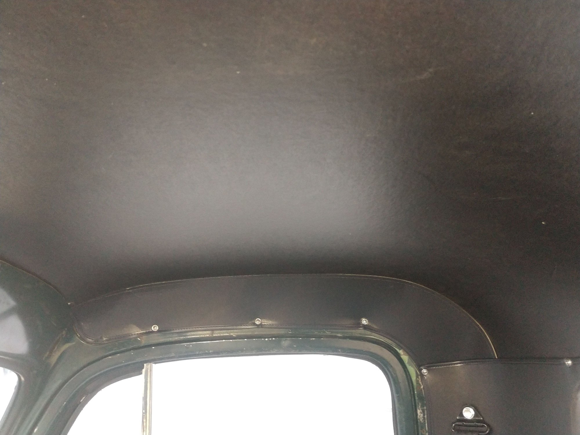 Headliner 1951 ford f1 cardboard or ABS - Ford Truck Enthusiasts Forums