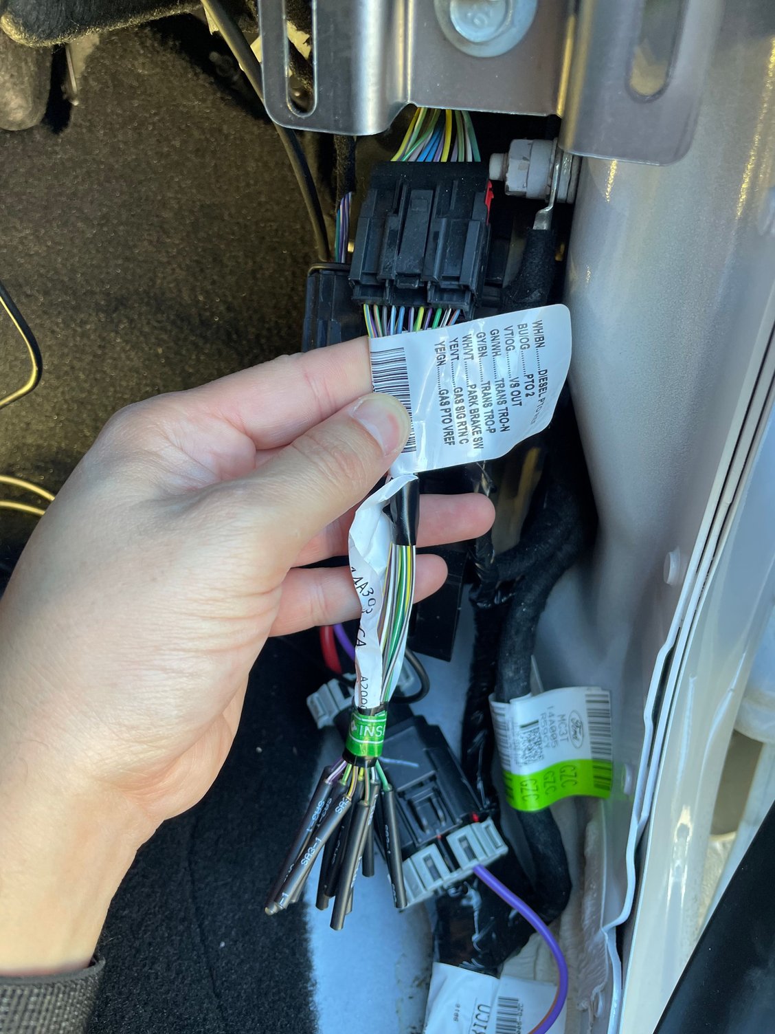 Upfitter Pass Through Wires - Ford Truck Enthusiasts Forums