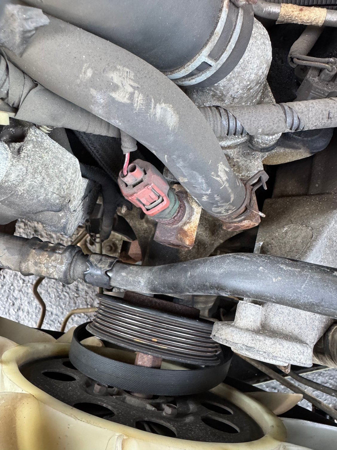 Hose/ temp. sensor part number - Ford Truck Enthusiasts Forums