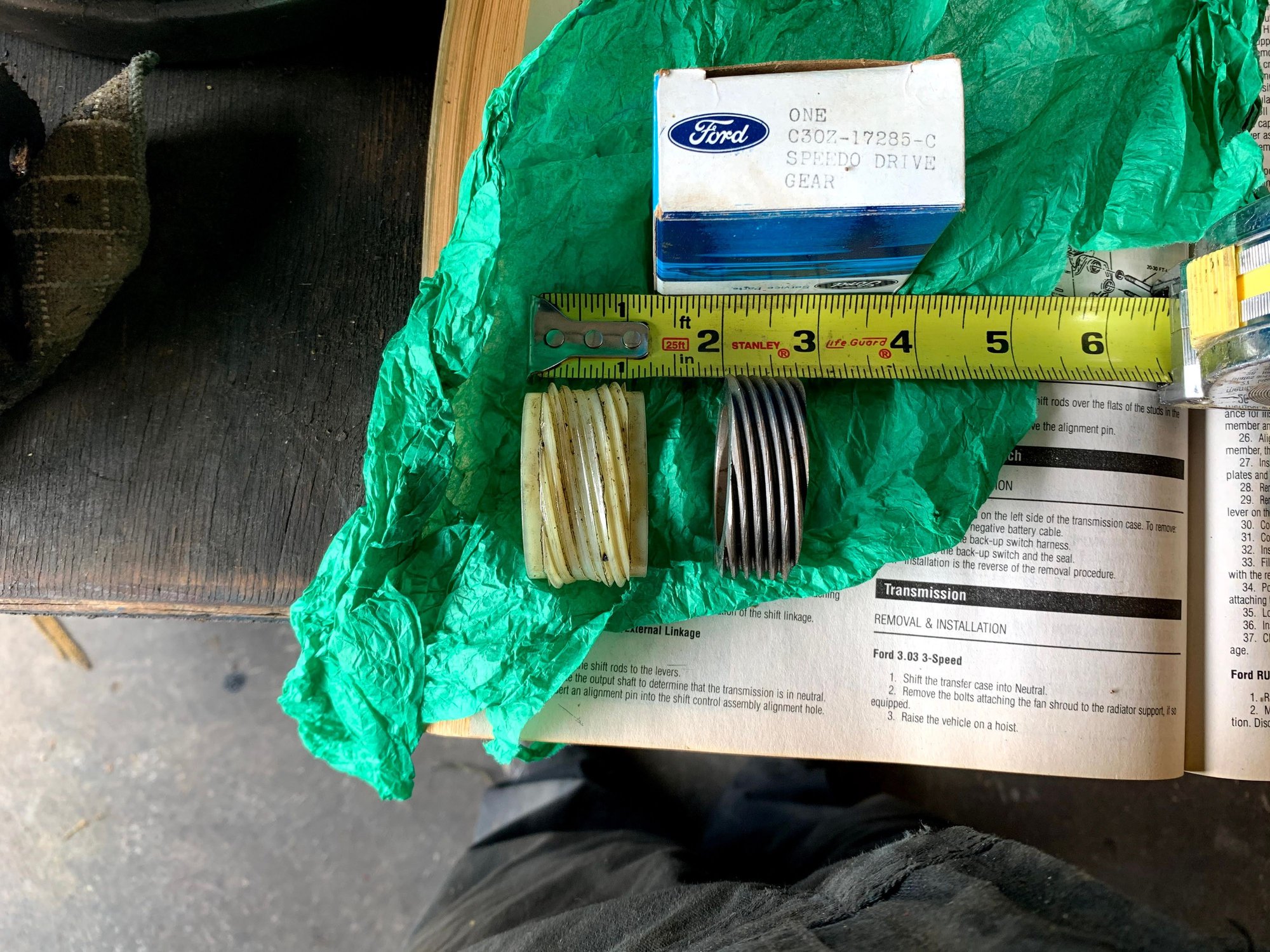 Np435 Speedometer Drive Gear and Procedure? - Ford Truck Enthusiasts Forums