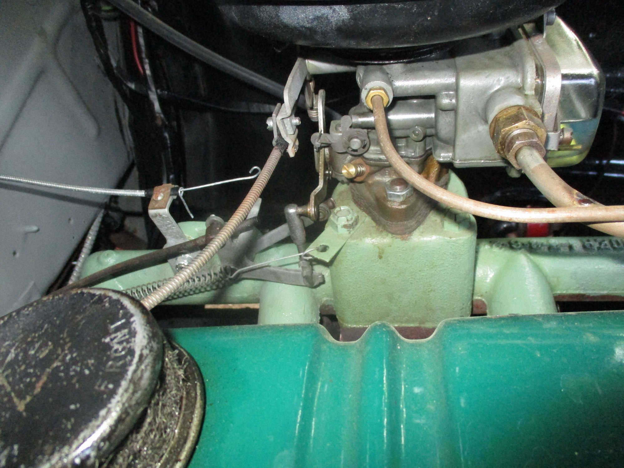 1955 Ford F100 223 inline 6 throttle cable - Ford Truck Enthusiasts Forums