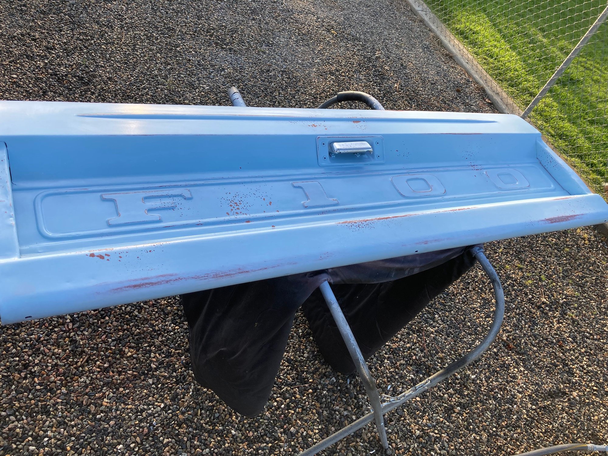 Factory Stamped "F-100" Custom Tailgate - Ford Truck Enthusiasts Forums