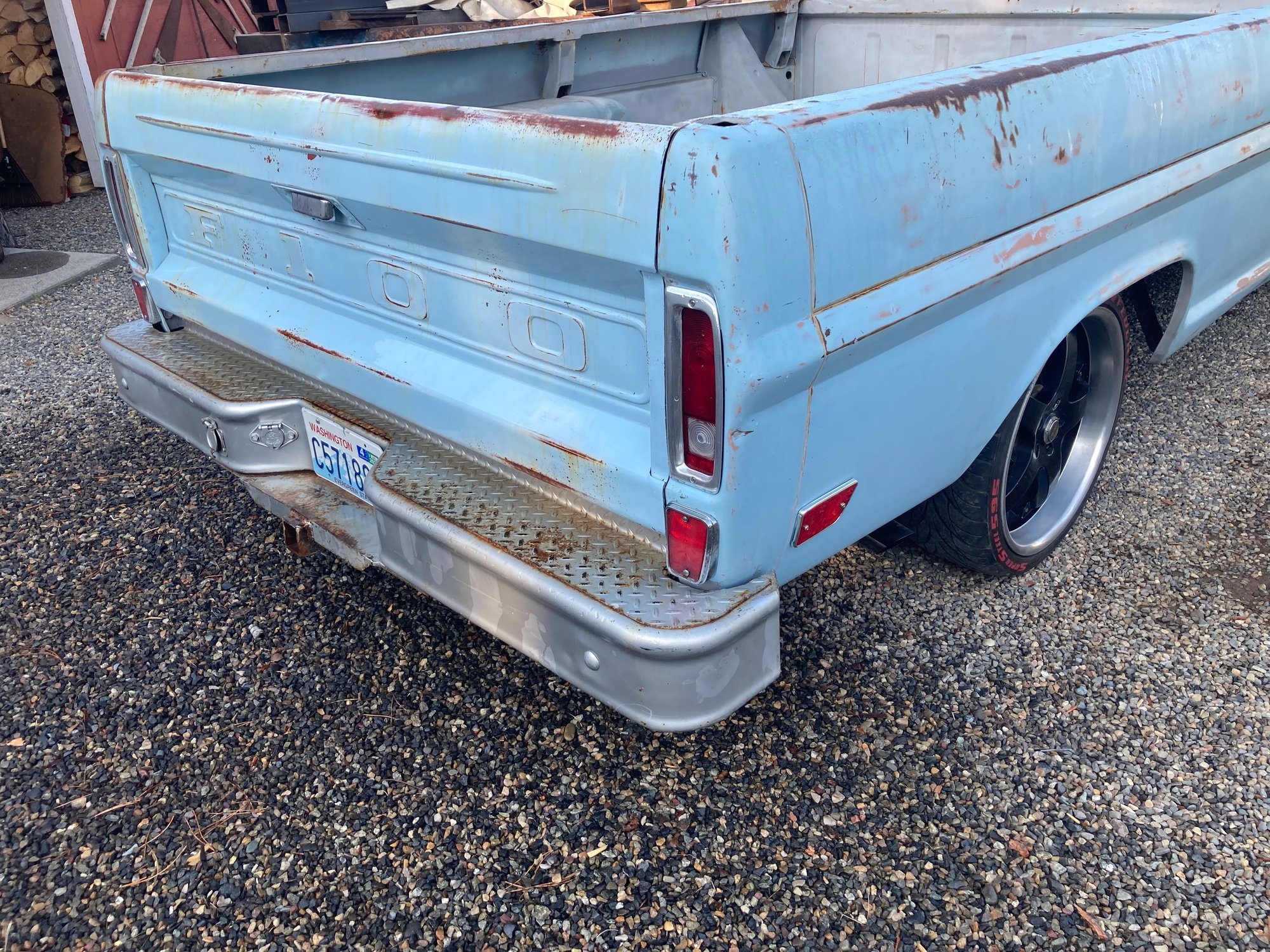 Factory Stamped "F-100" Custom Tailgate - Page 2 - Ford Truck ...