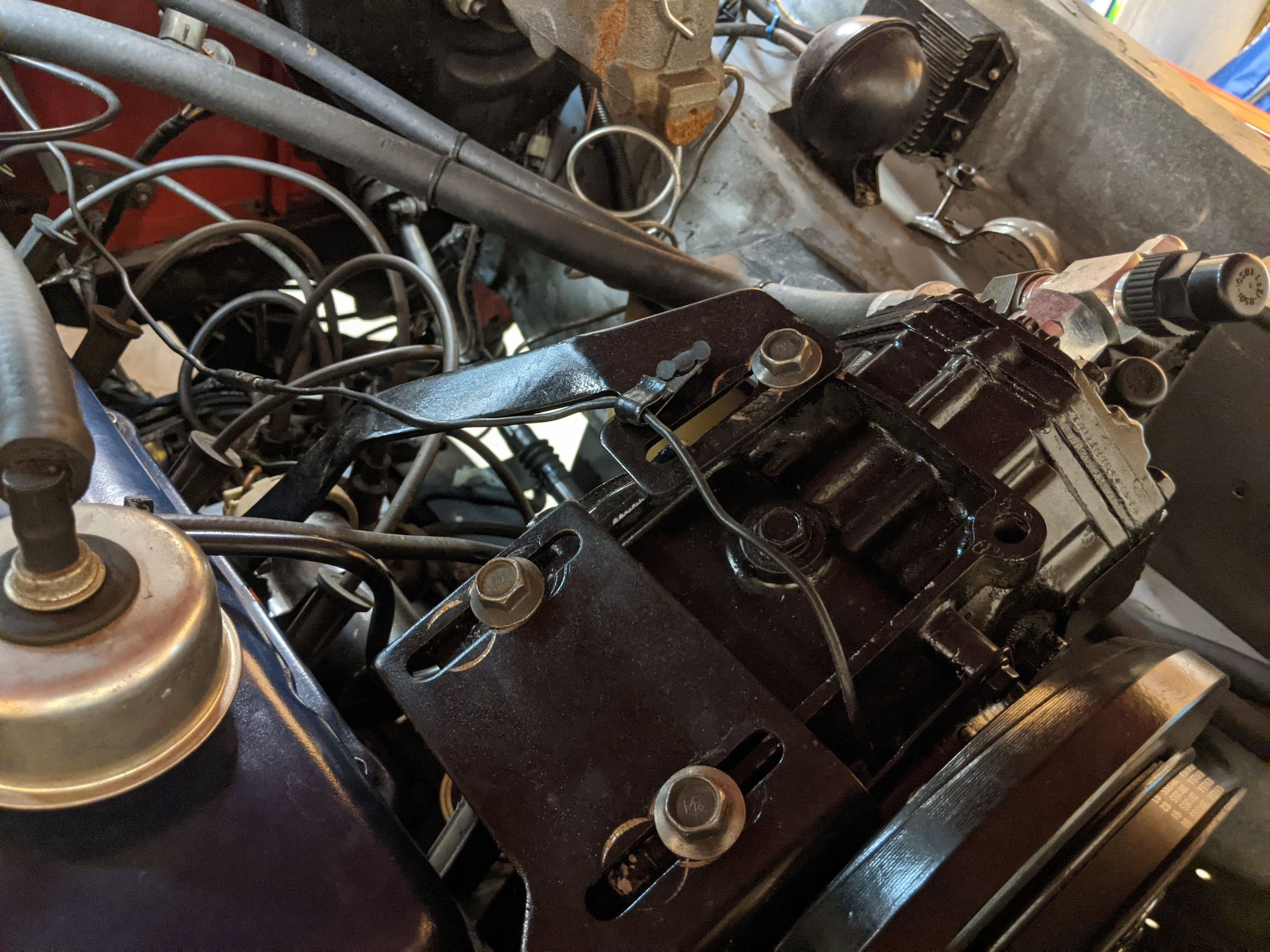 300 i6 inline 6 AC BRACKET York style compressor - RARE - Ford Truck ...