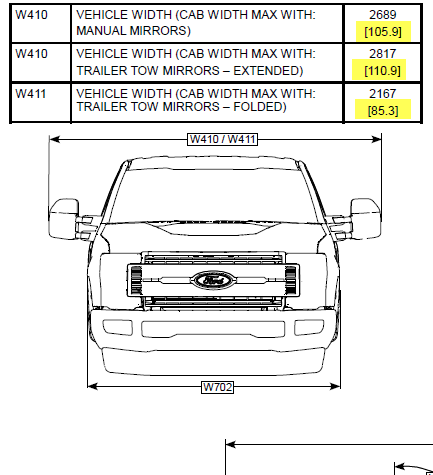 F450 dimensions - Ford Truck Enthusiasts Forums