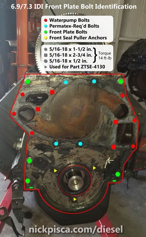'93 7.3 idi water pump questions - Ford Truck Enthusiasts Forums