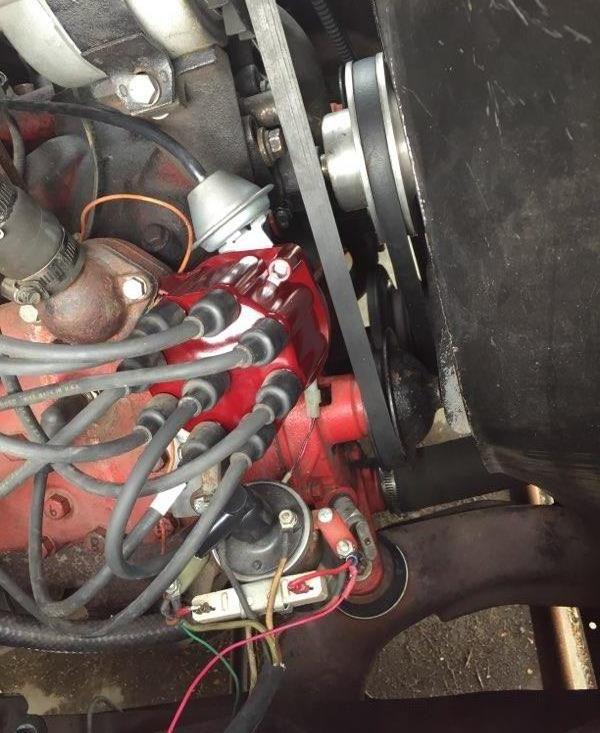 Delco distributor on my 8BA flathead now - Ford Truck Enthusiasts Forums