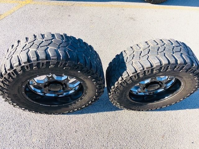 Offroad Tires & Black BMF Wheels Set (Great Condition) 37x12.5x20 ...